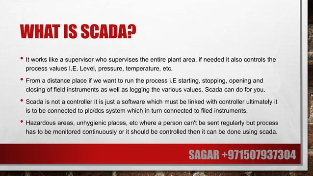 Scada Basic Training | PPTX | Computer Networking | Computing