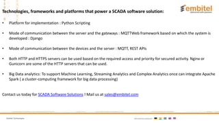 What is SCADA system? SCADA Solutions for IoT | PPTX