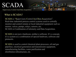 SCADA by K.LIPESH | PPTX