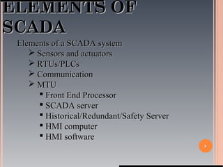 Scada Classification By-Rahul Mehra | PPT