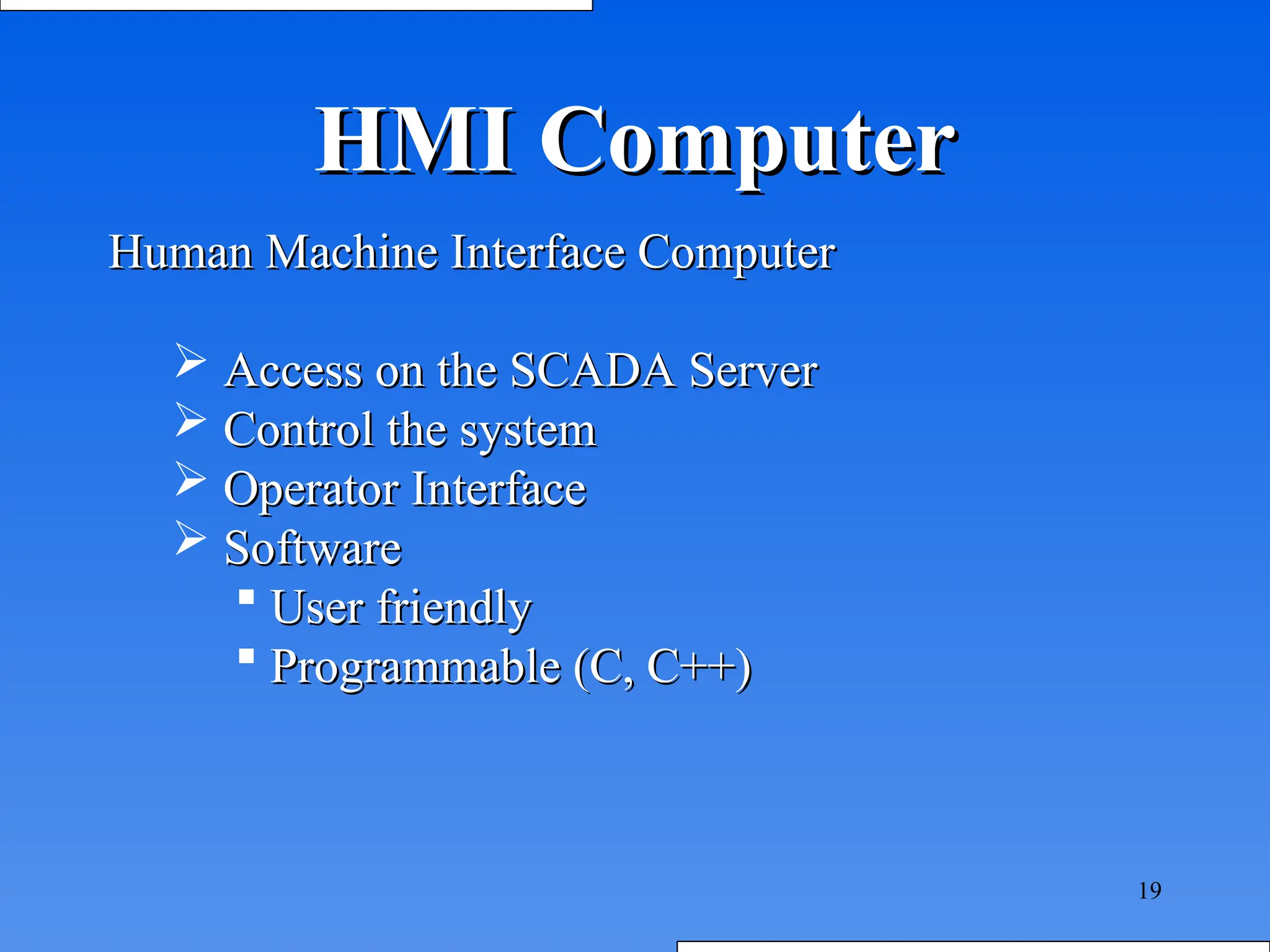 scada_classification based power point presentation | PPT