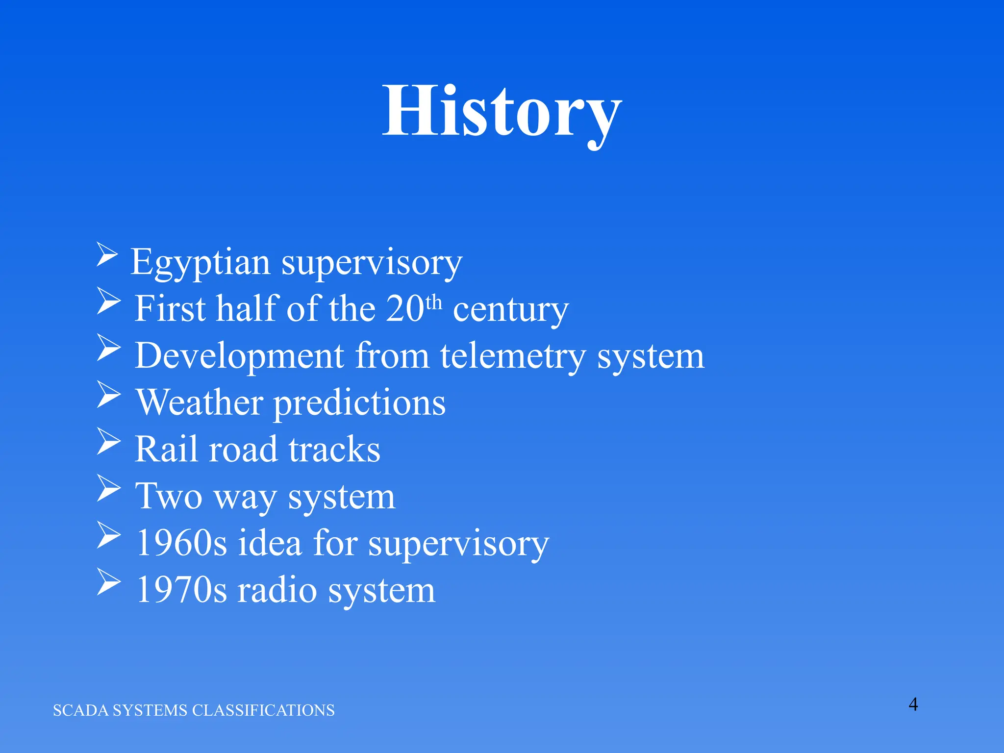 Scada Classification using and defining. | PPTX