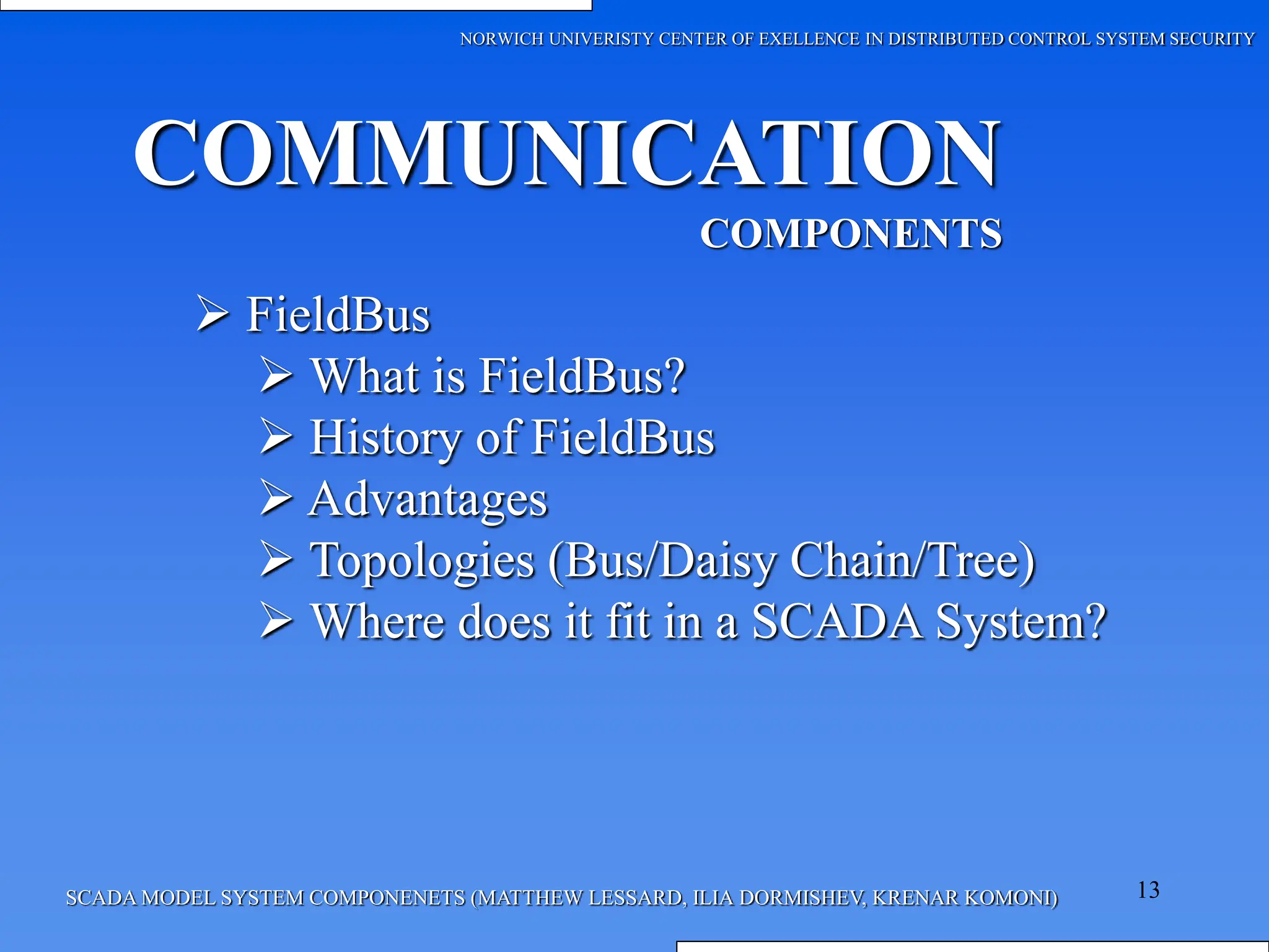 Scada Model System Components Plc Rtu Protocols Ppt
