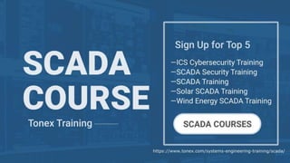 SCADA Courses - Top 5 SCADA Tonex Training Courses You Should ...