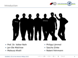 Johannes Klick, Daniel Marzin. Find Them, Bind Them - Industrial ...