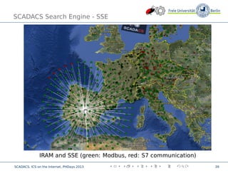 Johannes Klick, Daniel Marzin. Find Them, Bind Them - Industrial Control Systems (ICS) on the ...