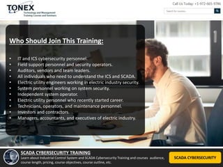SCADA Cybersecurity Training | PPTX