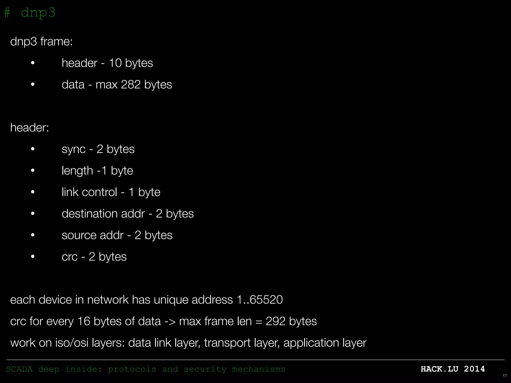 Scada deep inside: protocols and security mechanisms | PPT