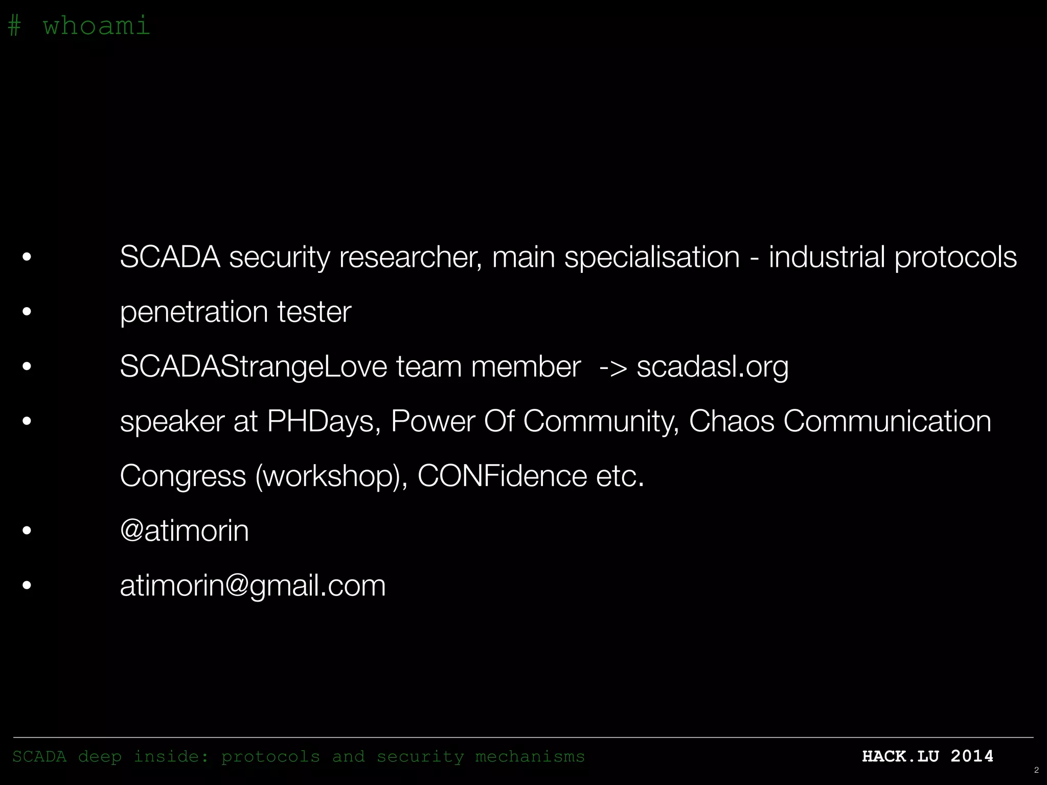 Scada deep inside: protocols and security mechanisms | PDF