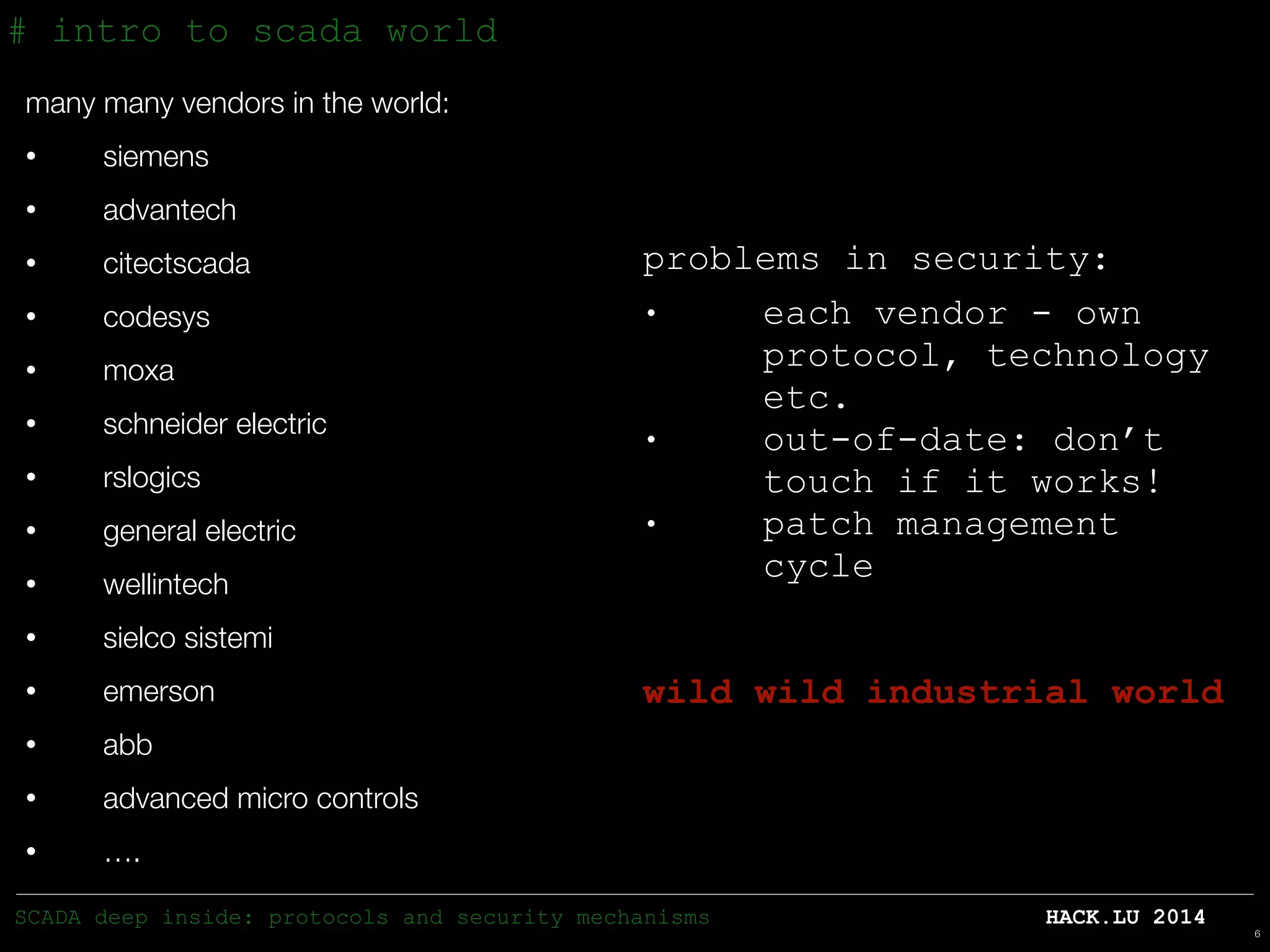 Scada deep inside: protocols and security mechanisms | PDF