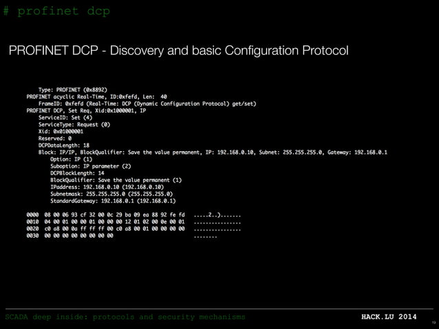 Scada deep inside: protocols and security mechanisms | PPT