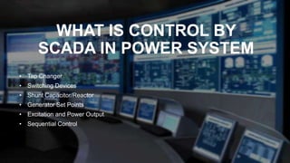 SCADA (Supervisory Control & data Acquisation) PPT | PPTX
