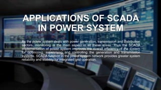 SCADA (Supervisory Control & data Acquisation) PPT | PPTX