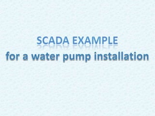 Scada Example | PPSX