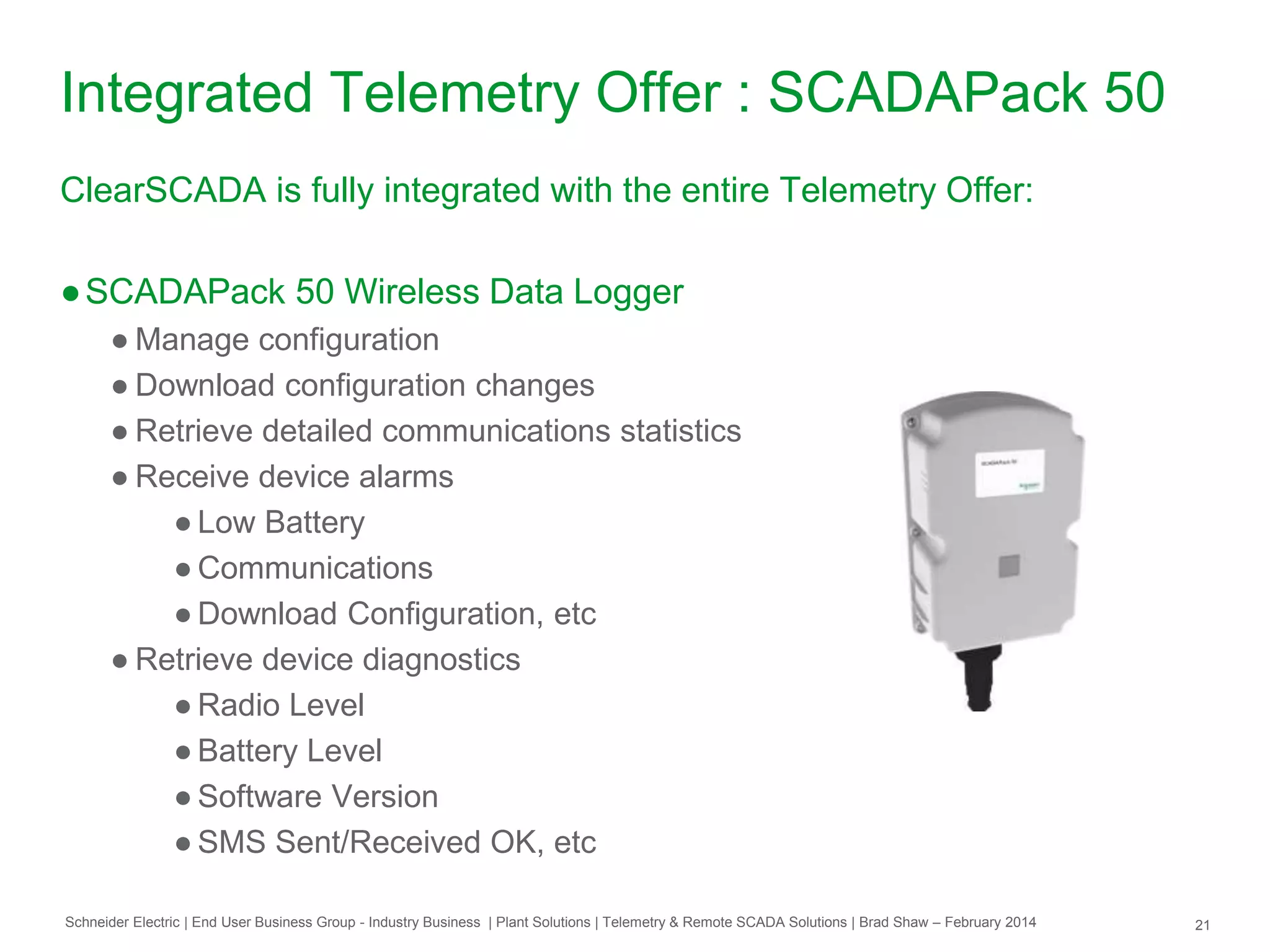 Scada expert Clear Scada | PPTX | Computer Networking | Computing