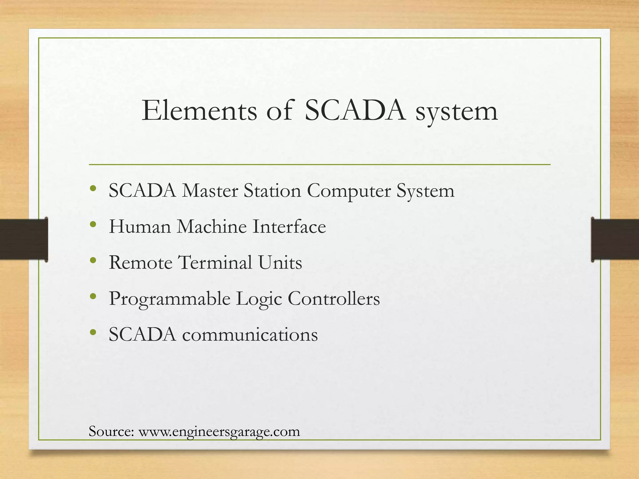 SCADA | PPTX
