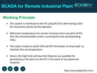 Scada for remote industrial plant | PPTX