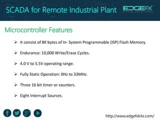 Scada for remote industrial plant | PPTX