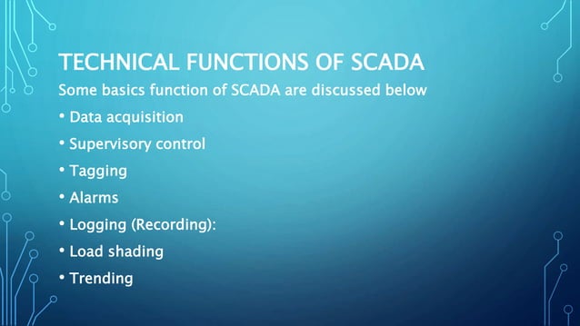 Scada functions | PPT
