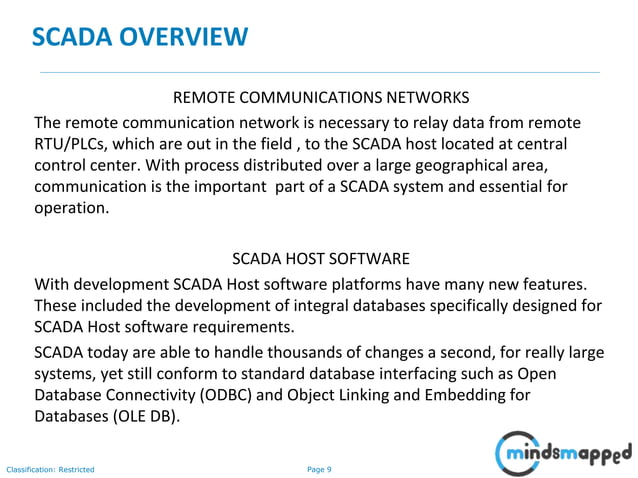 SCADA Introduction | PPTX