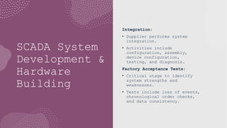 SCADA Masterclass Presentation on power transmission substations | PPTX