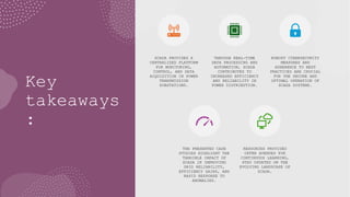 SCADA Masterclass Presentation on power transmission substations | PPTX