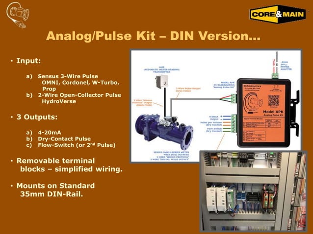 SCADAmetrics Instrumentation for Sensus Water Meters - Core and Main ...