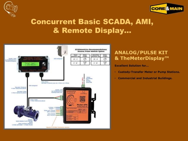 SCADAmetrics Instrumentation for Sensus Water Meters - Core and Main ...