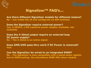 Connecting Neptune Flow Meters to SCADA, Telemetry, and Building Automation Systems. | PPTX
