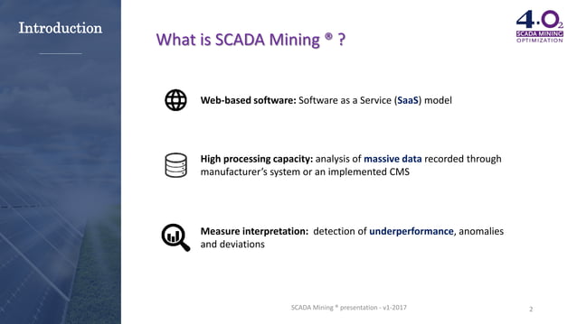 Presentation of Scada mining ® | PPT