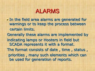 WHAT IS SCADA AND BASIC KNOWLEDGE ABOUT IT. | PPT