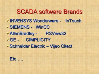 WHAT IS SCADA AND BASIC KNOWLEDGE ABOUT IT. | PPT