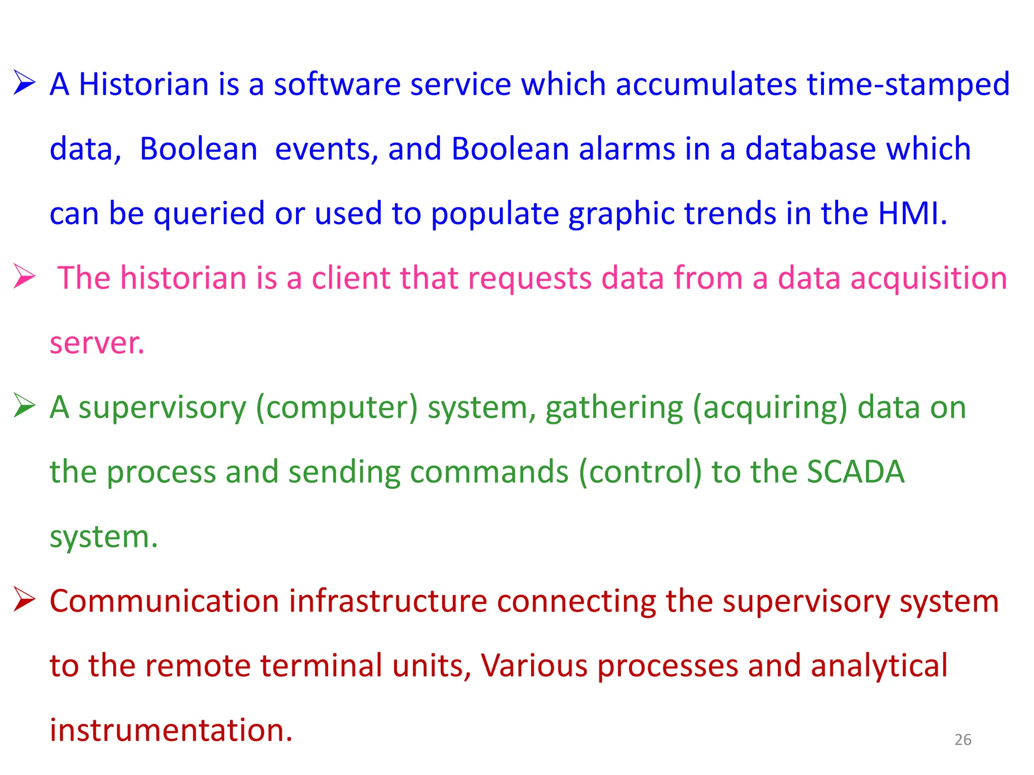 SCADA only for the advance version of the module | PPTX
