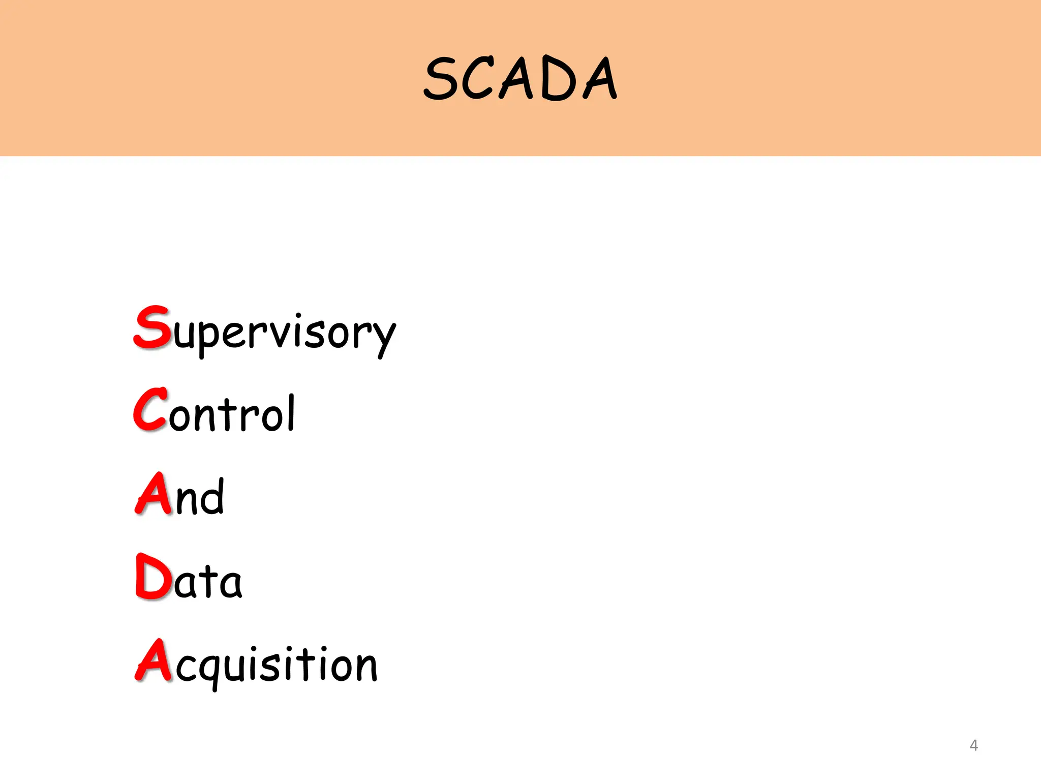SCADA only for the advance version of the module | PPTX