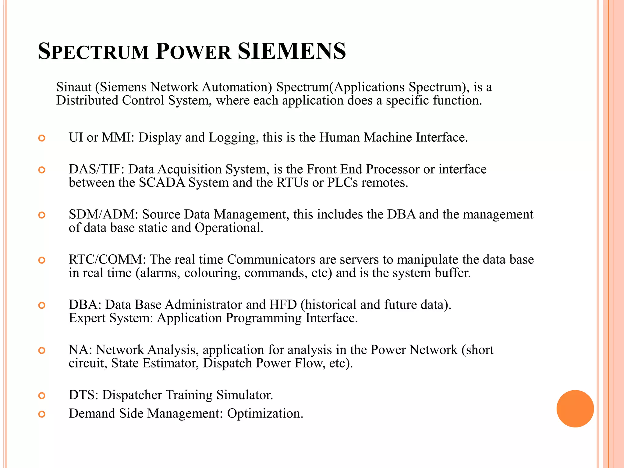 SCADA packages for Power Distribution Utilities | PPTX