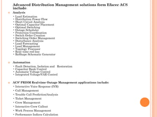 SCADA packages for Power Distribution Utilities | PPTX