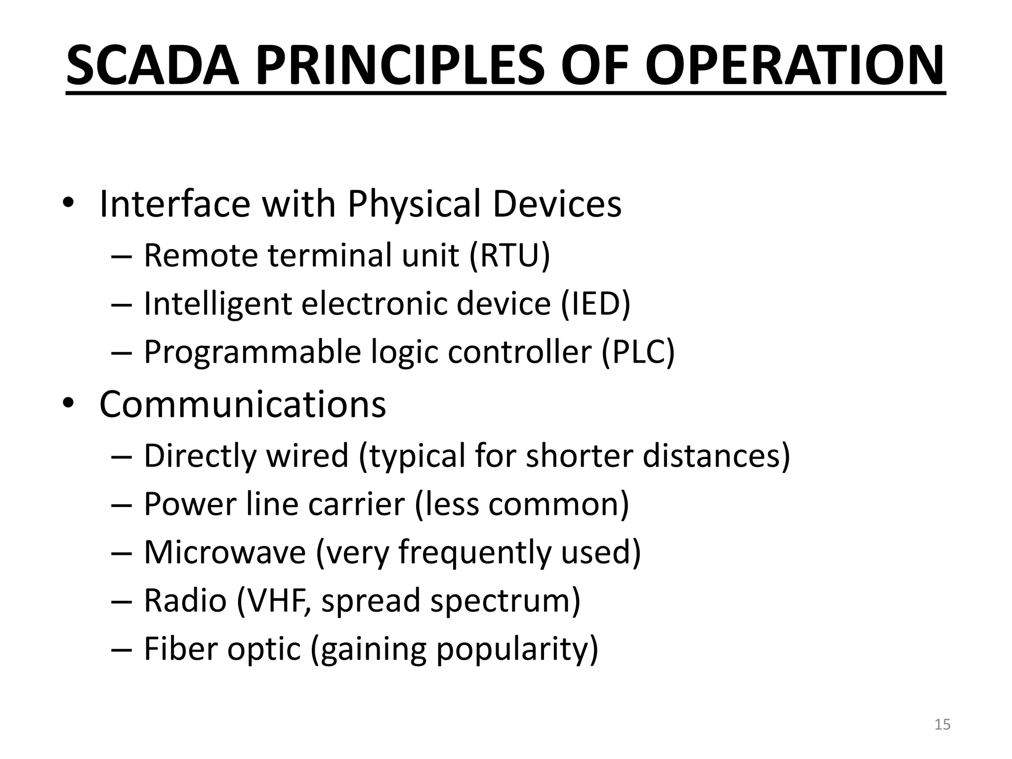 Scada ppt | PPTX