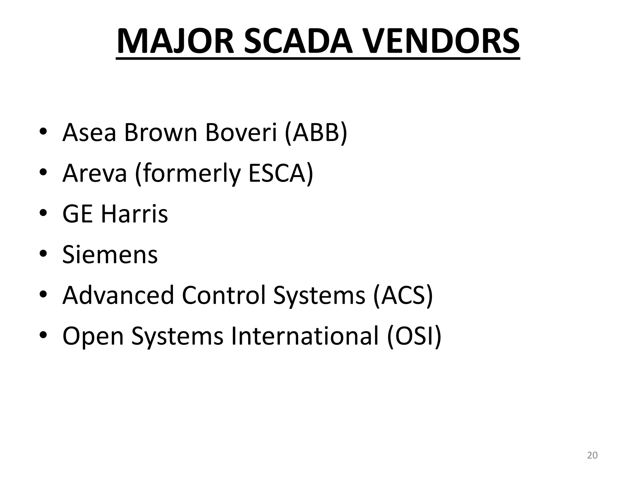 Scada ppt | PPTX