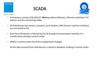 SCADA | PPTX | Operating Systems | Computer Software and Applications