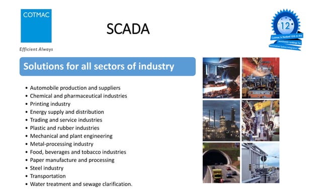 SCADA | PPTX | Operating Systems | Computer Software and Applications