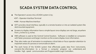 Scada presentation (group 10) | PPT