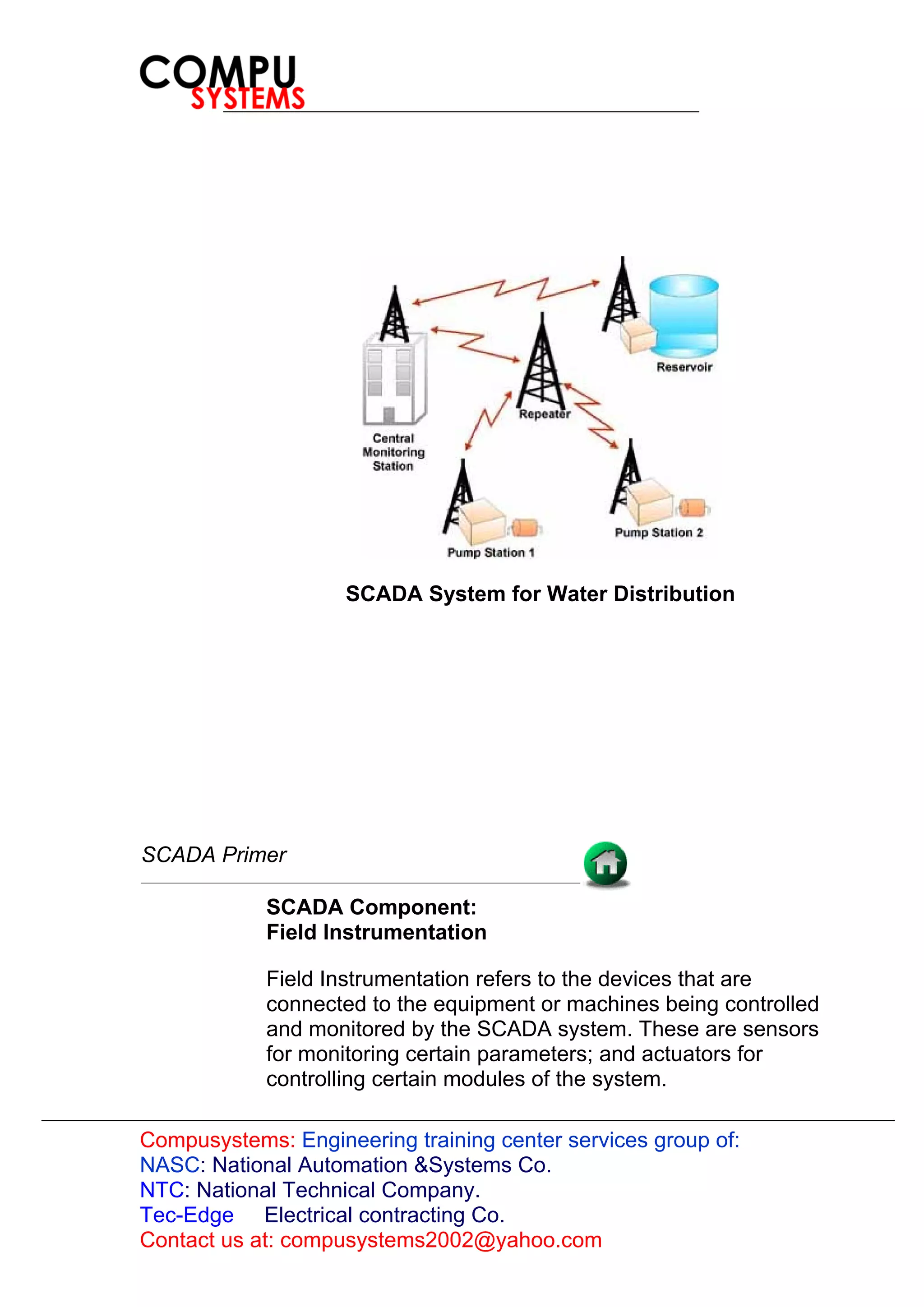 Scada primer | PDF