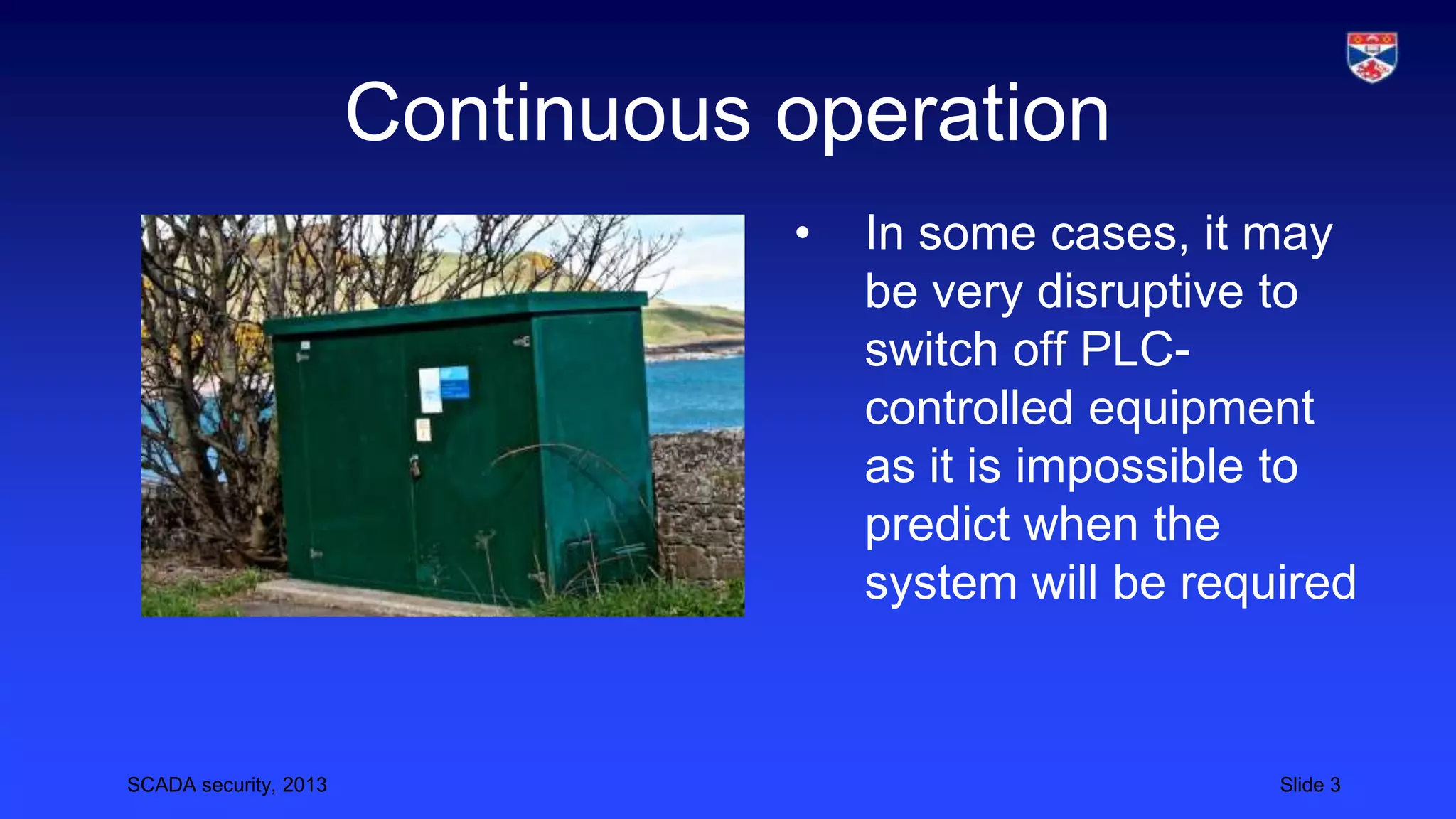 Scada security | PPTX