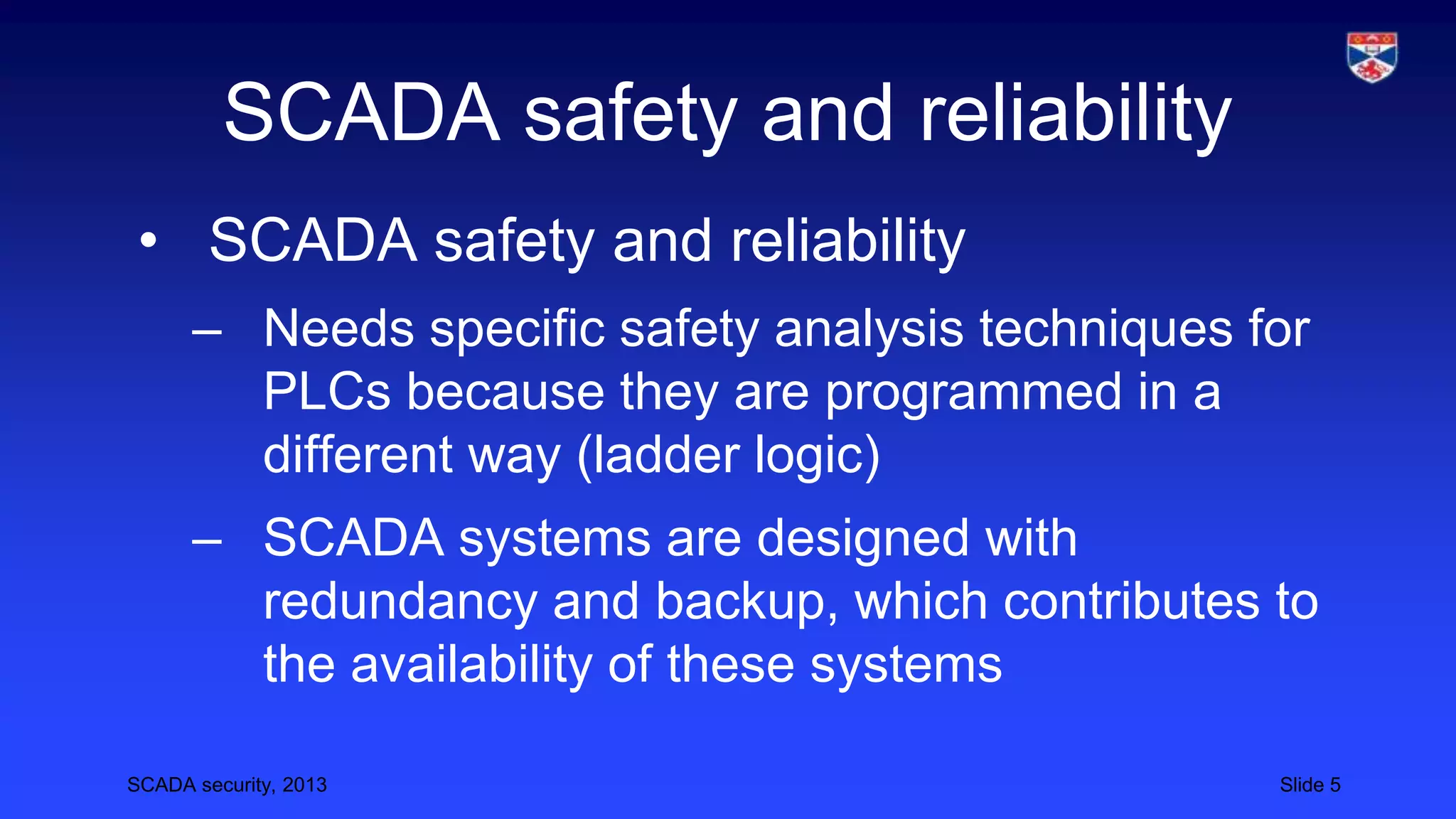 Scada security | PPTX
