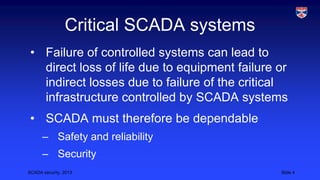Scada security | PPTX