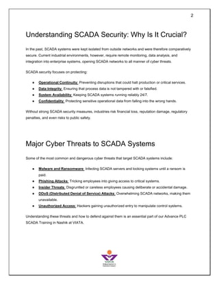 SCADA Security & Cyber Threats . pdf | PDF