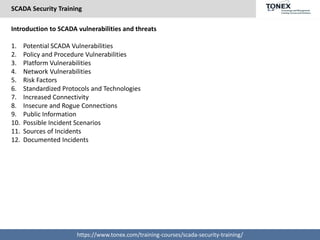 SCADA Security Training | PPT