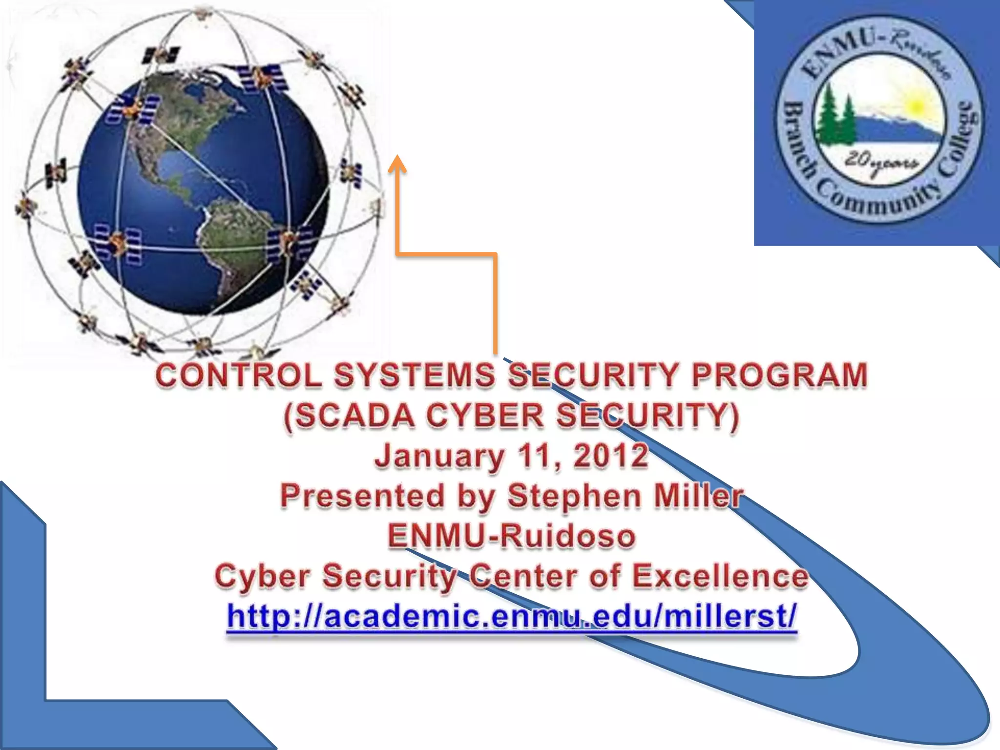Scada security presentation by Stephen Miller | PPT