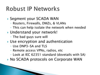 Protecting Your DNP3 Networks | PPT