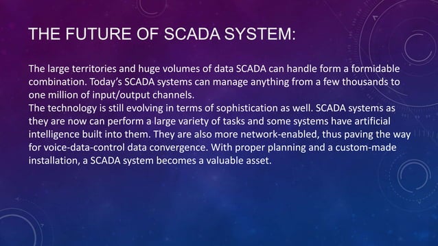 Scada slide | PPT